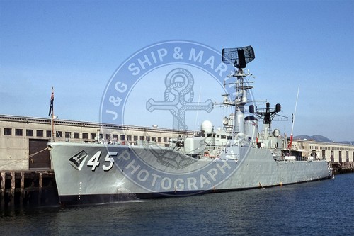 Royal Australian Navy Destroyer HMAS YARRA (DE 45) - 6X4 (10X15 ...