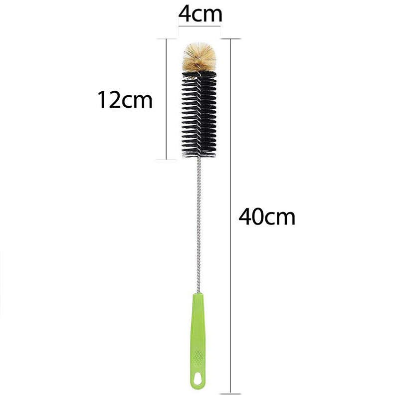 Long Handle Bottle Brush Cup Brush Kettle Brush Scrubbing Tool Cleaning ...