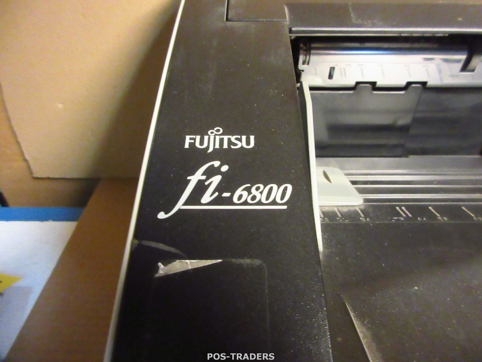 Fujitsu FI-6800 A3 Duplex Color 130 PPM Document Scanner RED LINE ...