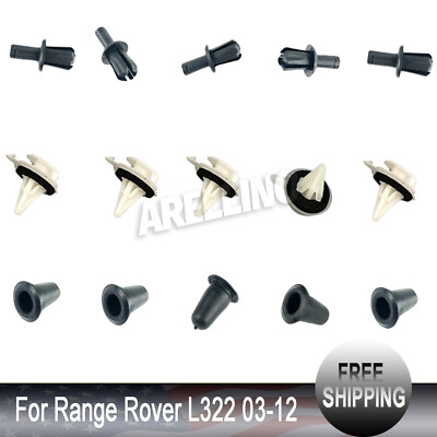For 03-12 Rover L322 Wind Shield A Pillar Push Rivet Retainer Clips ...
