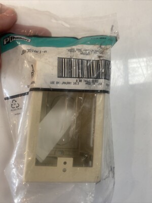 Panduit JBX3510EI-A Single Gang Junction Box, New | eBay