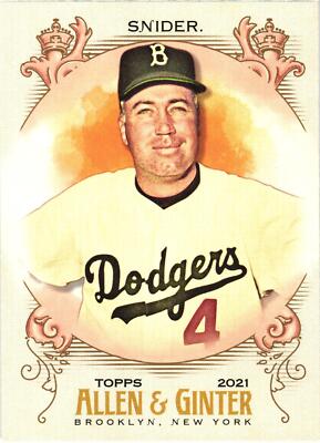 2021 Topps Allen & Ginter #88 Duke Snider | eBay