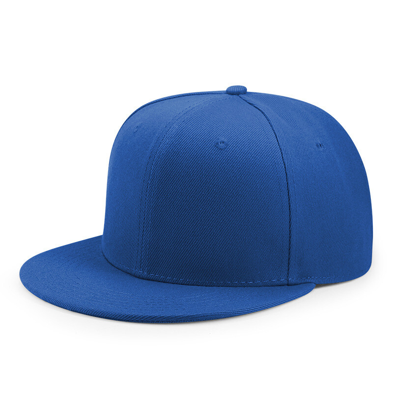 S/M/L/XL/XXL 54-64cm Flat Bill Baseball Cap Oversize Full Closure ...