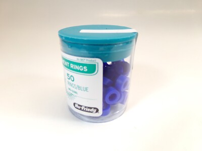 Large Color Code Dental Instrument Rings Blue 50 Pcs HU FRIEDY IMS ...