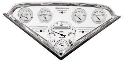 55 56 57 58 59 Chevy Truck Billet Aluminum Gauge Panel Dash Insert ...
