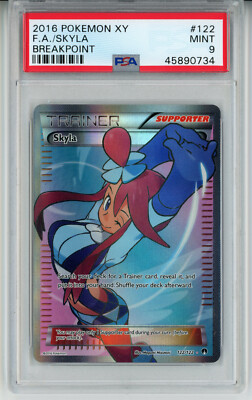 2016 POKEMON BREAKPOINT SKYLA #122 ULTRA RARE PSA 9 MINT #45890734 | eBay