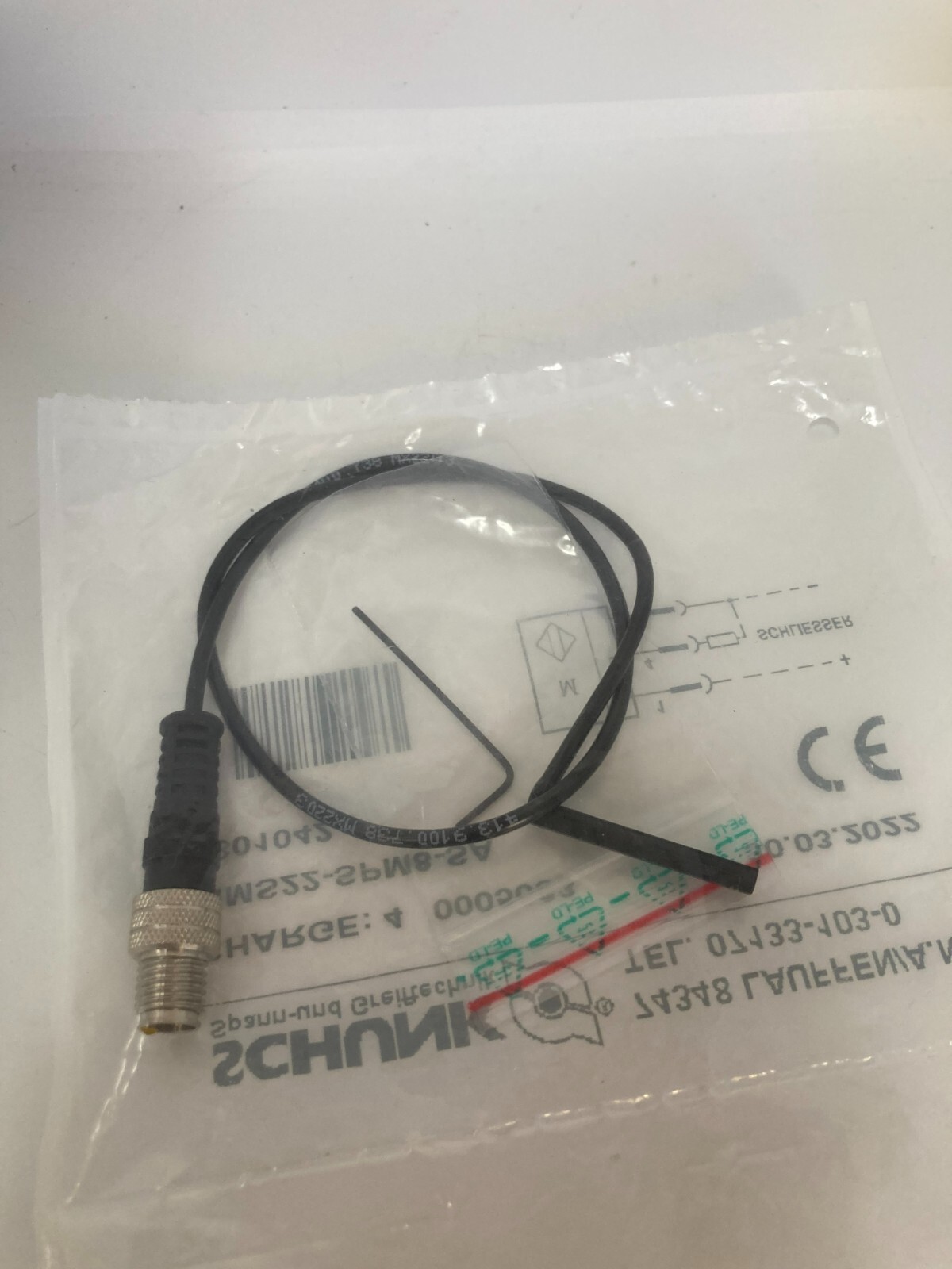 SCHUNK MMS22-SPM8-SA MAGNETIC PROXIMITY SWITCH 3-PIN NIB | eBay