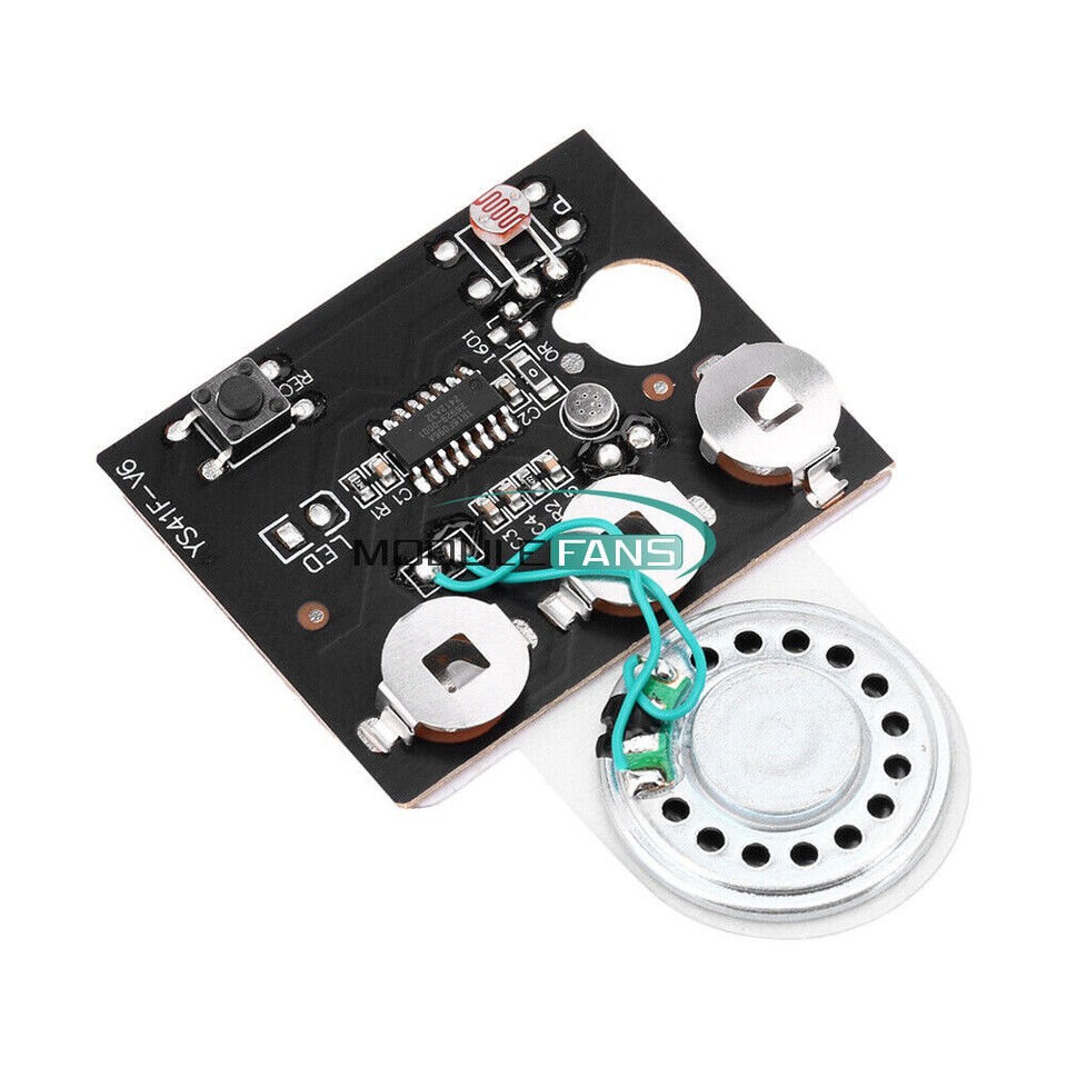 30s Greeting Card DIY Recordable Voice Chip Music Box Sound Module ...