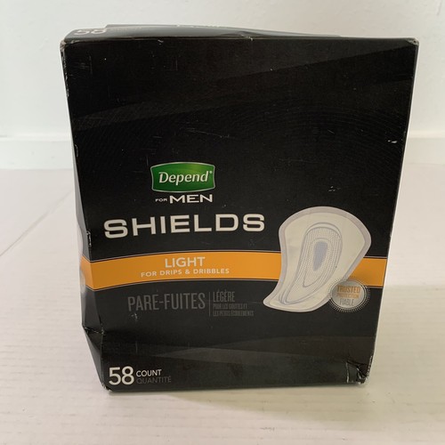 Depend Men Light Absorbency Shields for sale online | eBay
