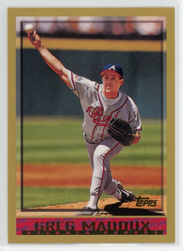 2016 Topps Series 2 Baseball Berger's Best Greg Maddux Reprint #BB2 ...