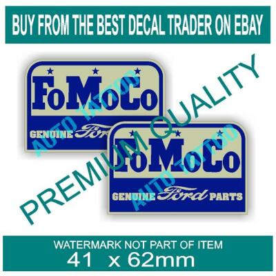 VINTAGE FoMoCo DECAL STICKER RETRO FOR FORD AMERICANA HOT ROD RAT ROD ...