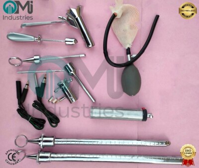 Sigmoidoscope Set OBGynecology & Proctoscope Anoscope & Tube Obturator ...