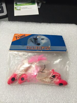 VINTAGE BLUE FOX NANA FOXEE JIGS (4PK) NIP MADE IN THE USA | eBay