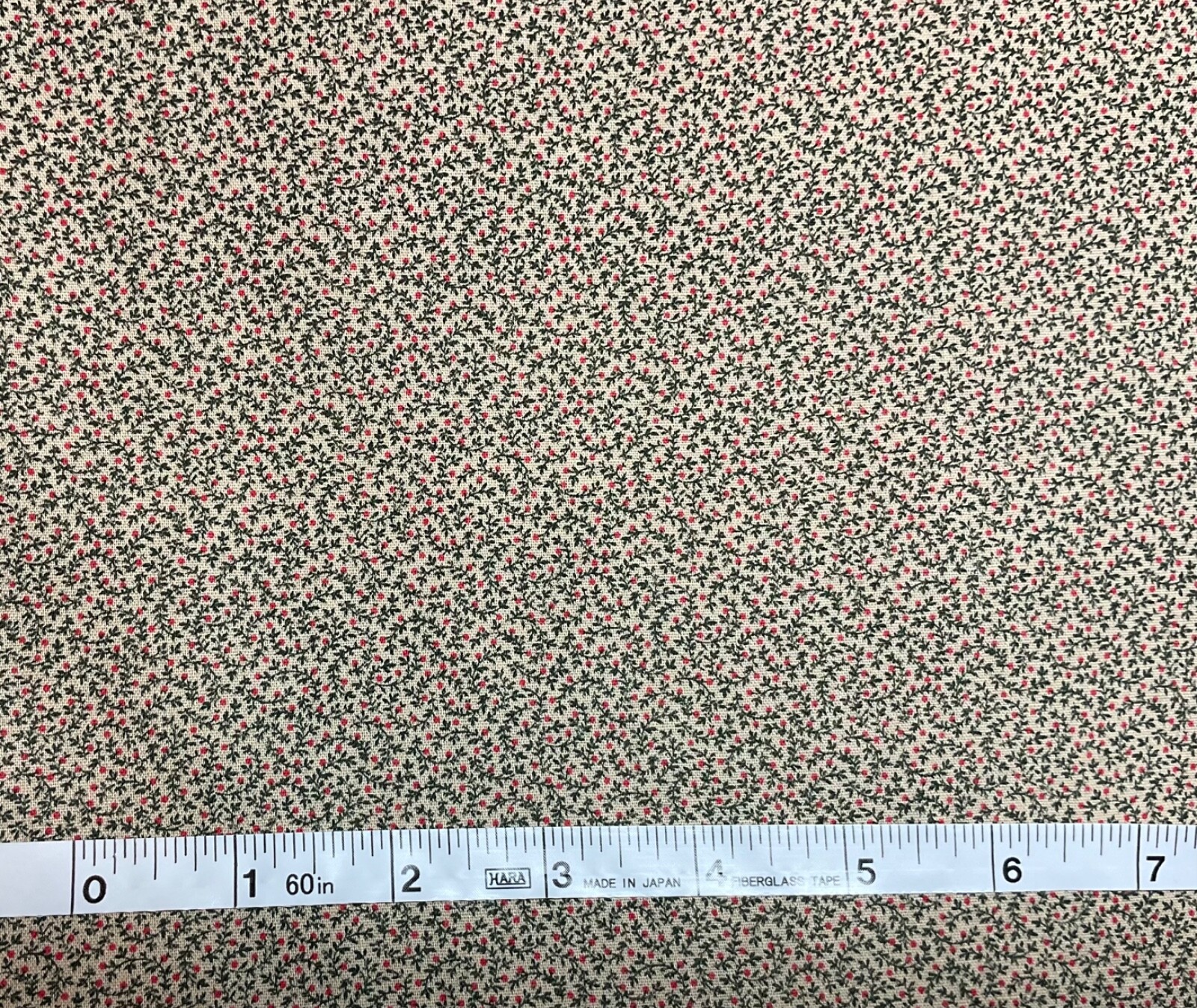 Vintage Peter Pan Fabric Cotton Fabric - Very Tiny Floral - By The Yard ...