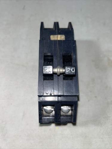 ZINSCO Q220 2 Pole 20 AMP 120/240 CIRCUIT BREAKER TYPE QC THICK QC220 ...