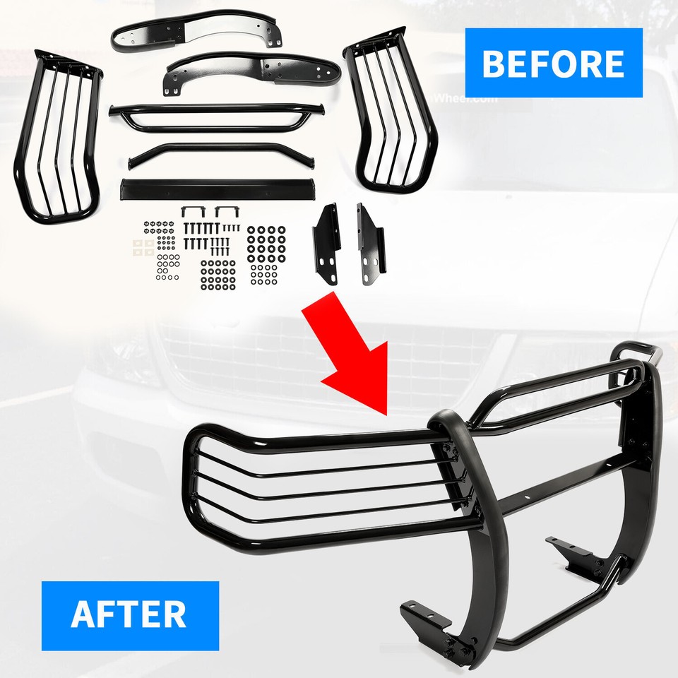 Black Steel Bumper Grille Brush Guard For Ford Explorer 4-Door 2002 ...