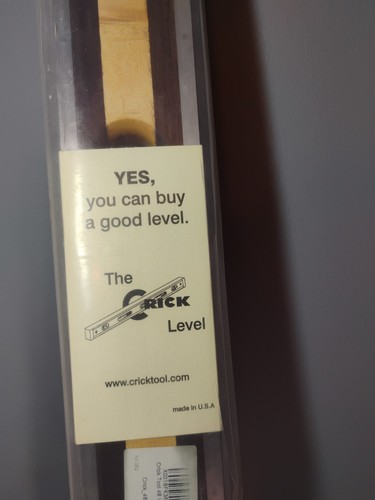 Crick Tool 48 Inches Crick Wood Level 803836480103| eBay