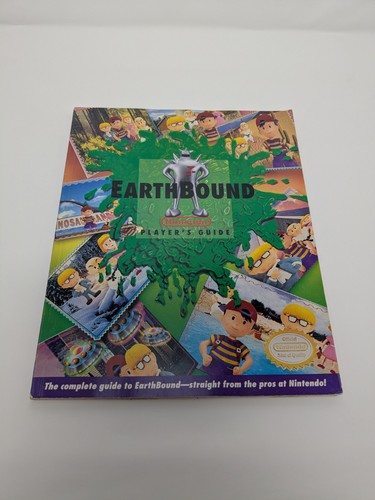 EarthBound Strategy Guide With Scratch And Sniff Stickers Original ...