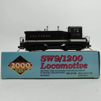 Proto 2000 Series HO SW9/1200 Southern (C of G) #1136 Diesel Switcher ...