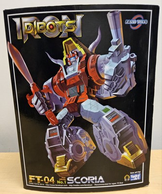 Fans Toys Scoria FT-04 Iron Dibots Dinobots Transformers Slag Used | eBay