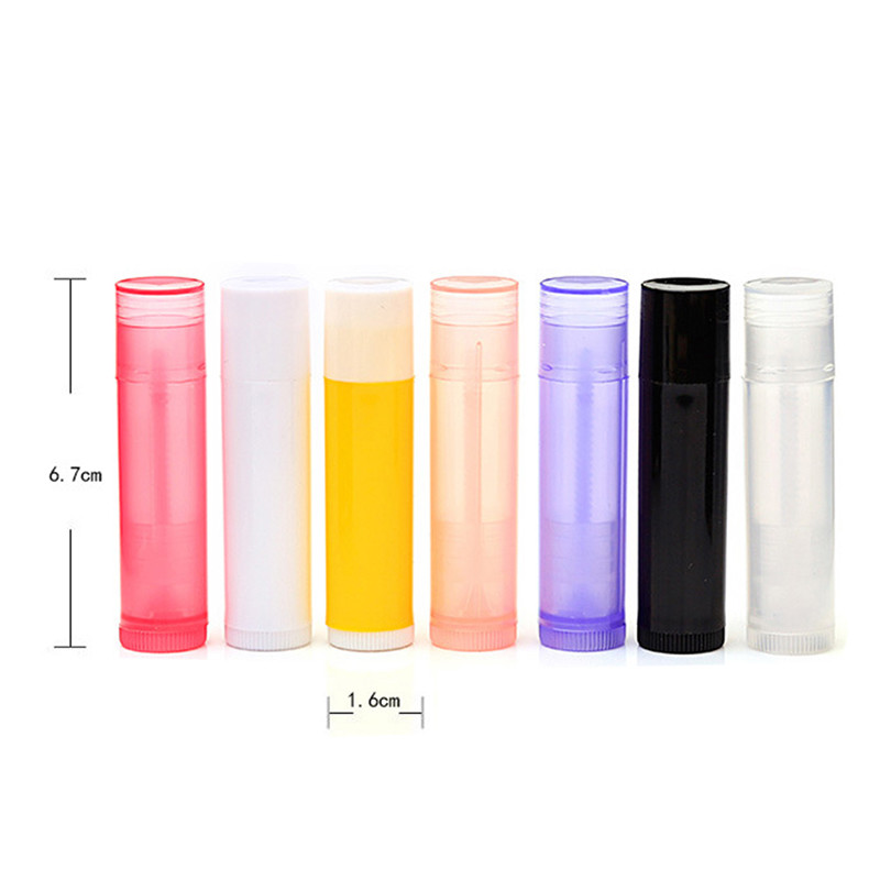 10pcs Empty Plastic Lipstick Tubes Lip Balm Bottle Glue Stick Container ...