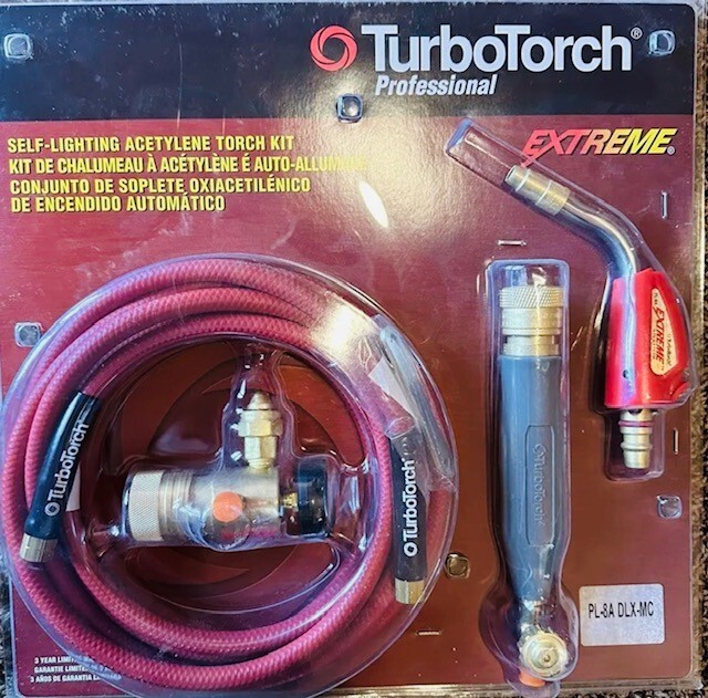 TurboTorch Self Igniting Torch Kit PL-8A DLX-MC 716352140157 | eBay