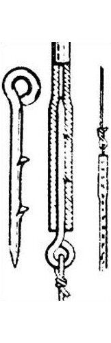 Kipper No Knot Eyelets - connect leader to fly line easily - large size ...