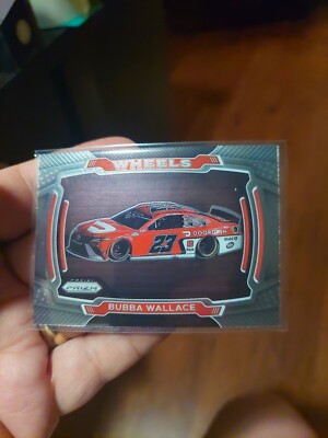 2021 Panini Prizm Bubba Wallace Wheels Base Card #64 | eBay