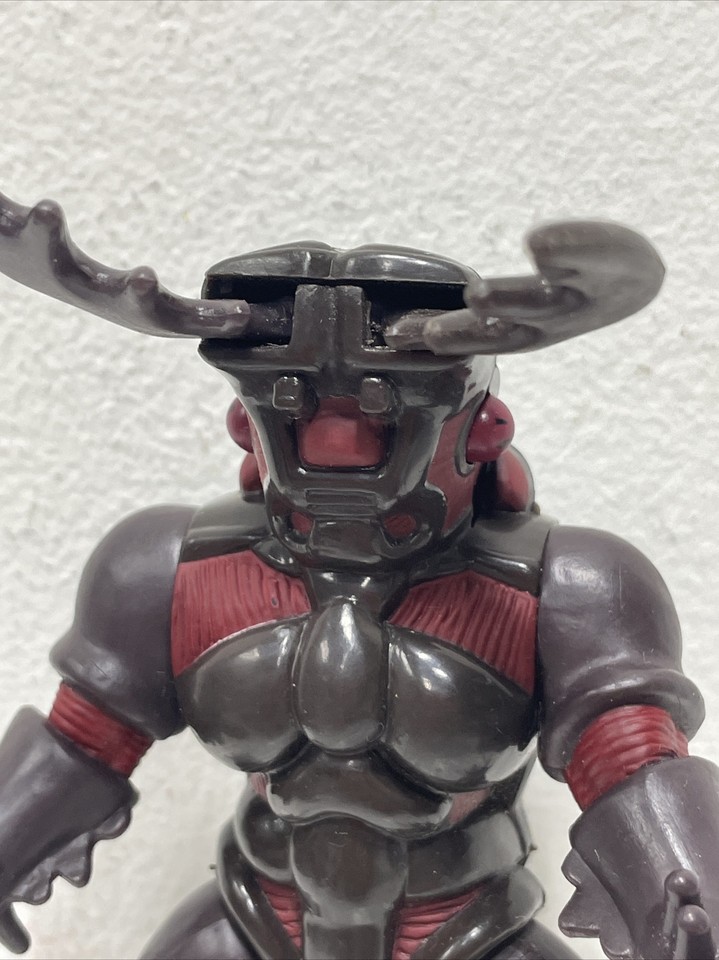 Power Rangers 1994 Evil Space Aliens Slicing Horns Stag Beetle Action ...