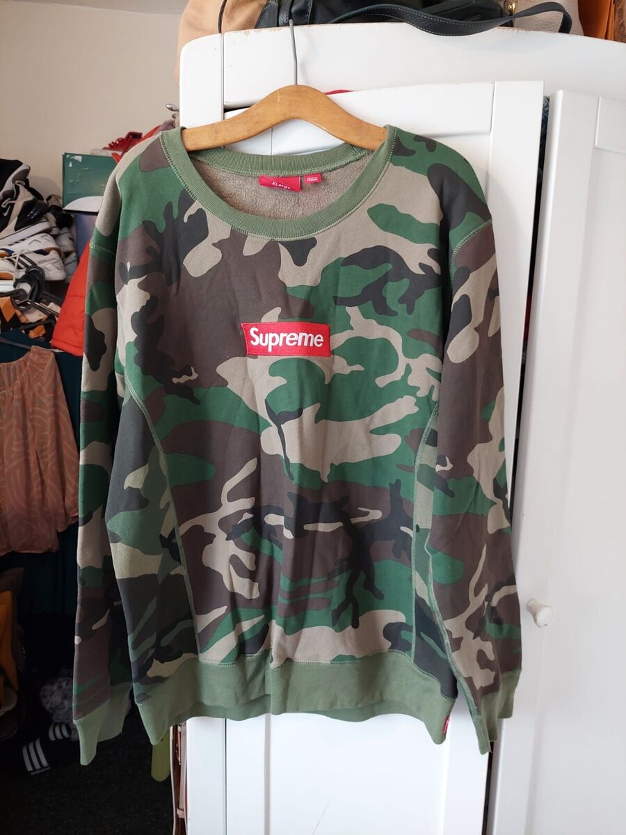 Supreme box logo camo new York city 100% cotton made in Supreme box logo camo new York city 100% cotton made in