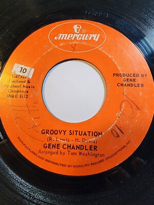 Gene Chandler - Groovy Situation / Not The Marrying Kind 7” 45 RPM 1970 ...