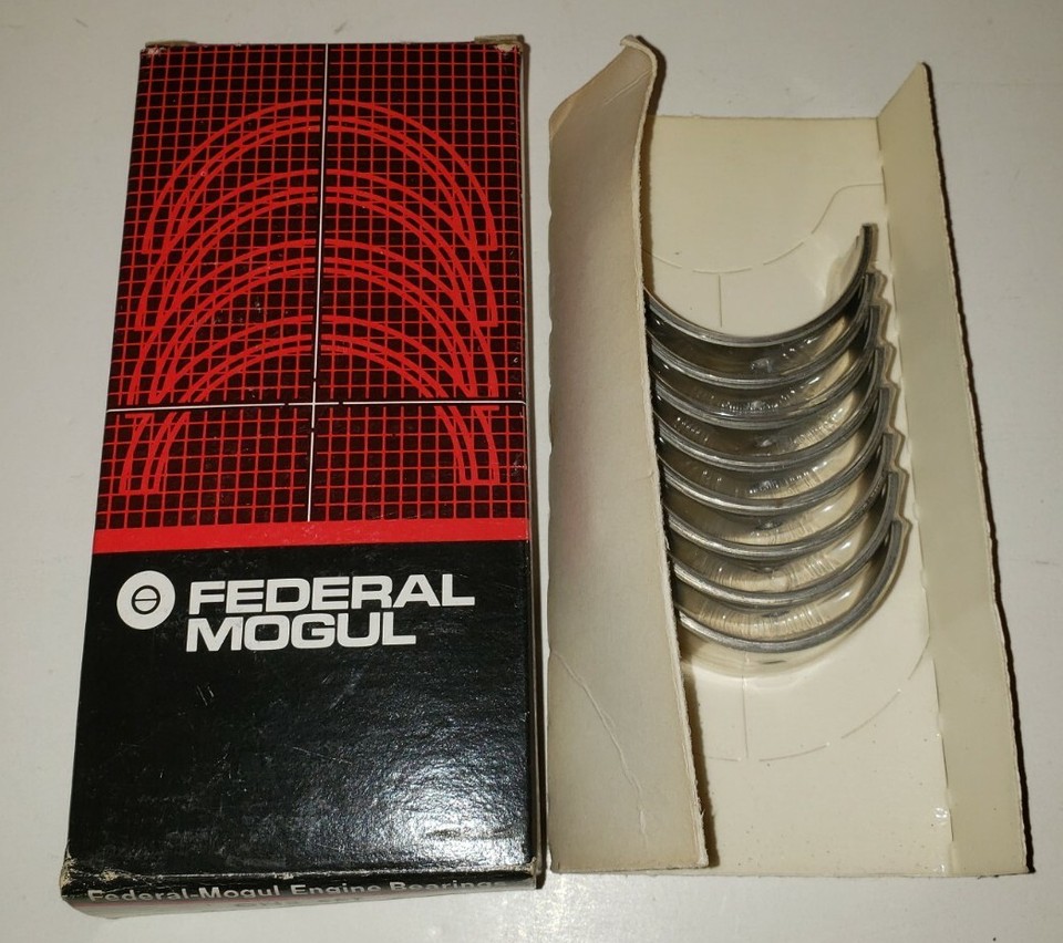 Federal Mogul 1400 CP 50MM Connecting Rod Bearings .50mm 1987-96 Ford 1 ...