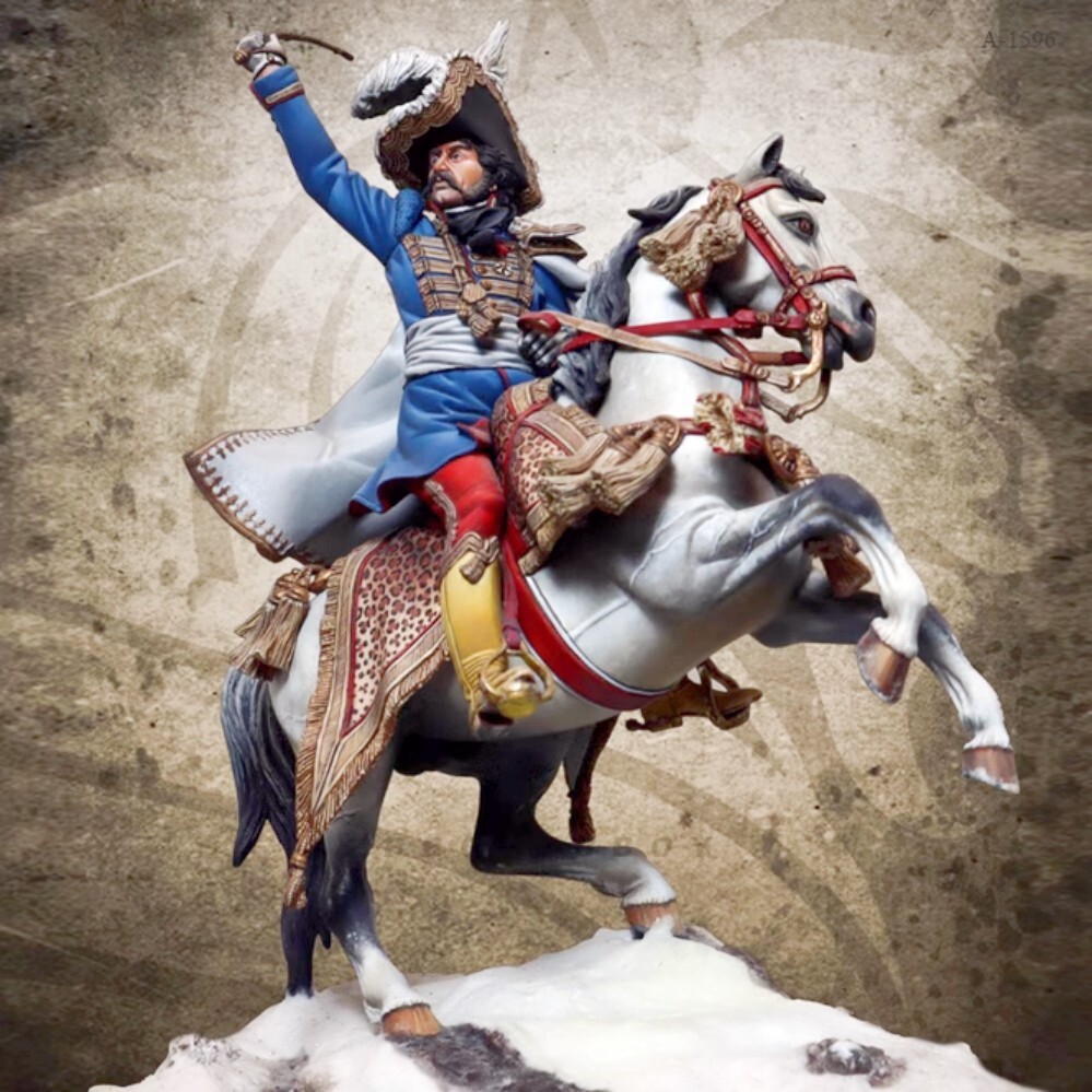 1/18 resin figure model kit Renaissance Knight 3D Printing Unassembled ...