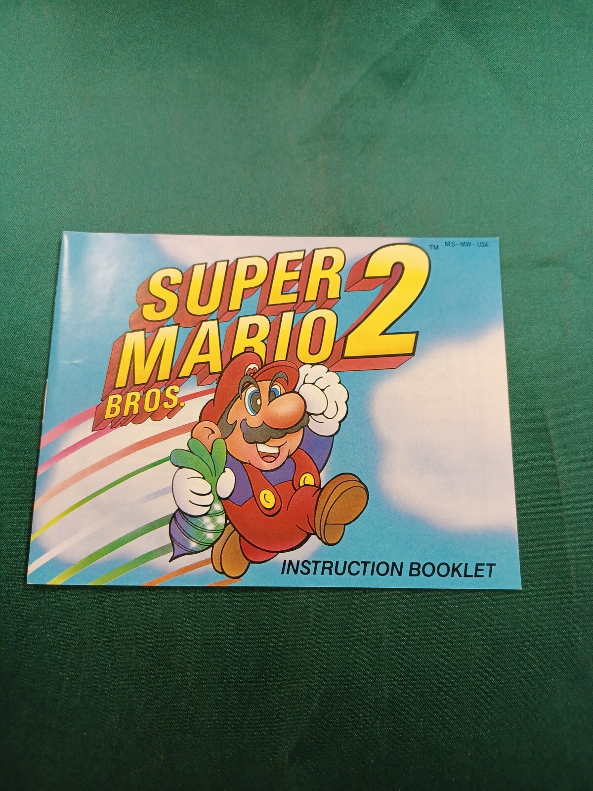 1988 Super Mario Bros. 2 (Nintendo NES) Instruction Booklet Manual Only ...