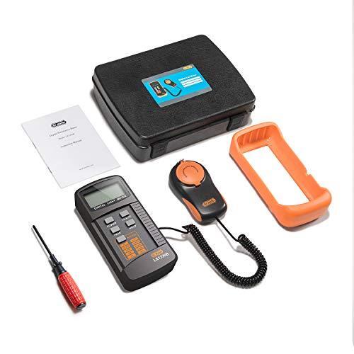 Dr.meter LX1330B Digital Illuminance Light Meter, 0-200,000 Lux ...