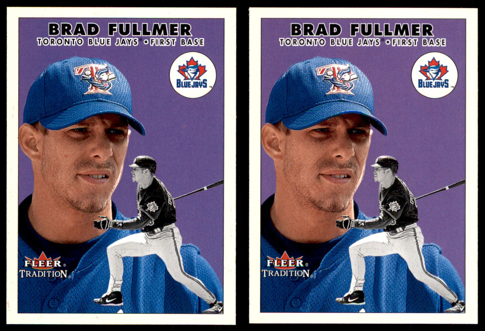 Lot of 2 Brad Fullmer 2000 Fleer Tradition Update Card #U12 | eBay