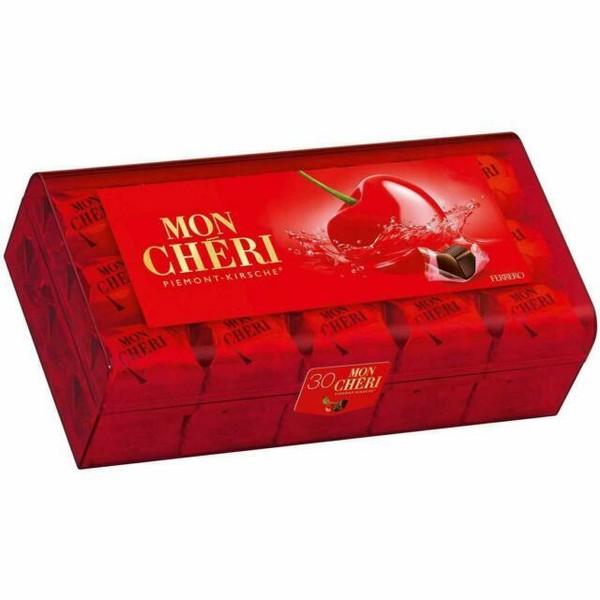 Ferrero Mon Cheri Cherry Liqueur Acetate Chocolate (30pcs) - MC07 (2 ...