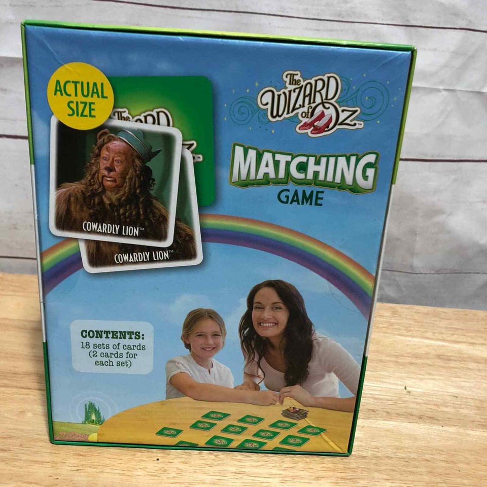 MasterPieces The Wizard of oz - Matching Game | eBay