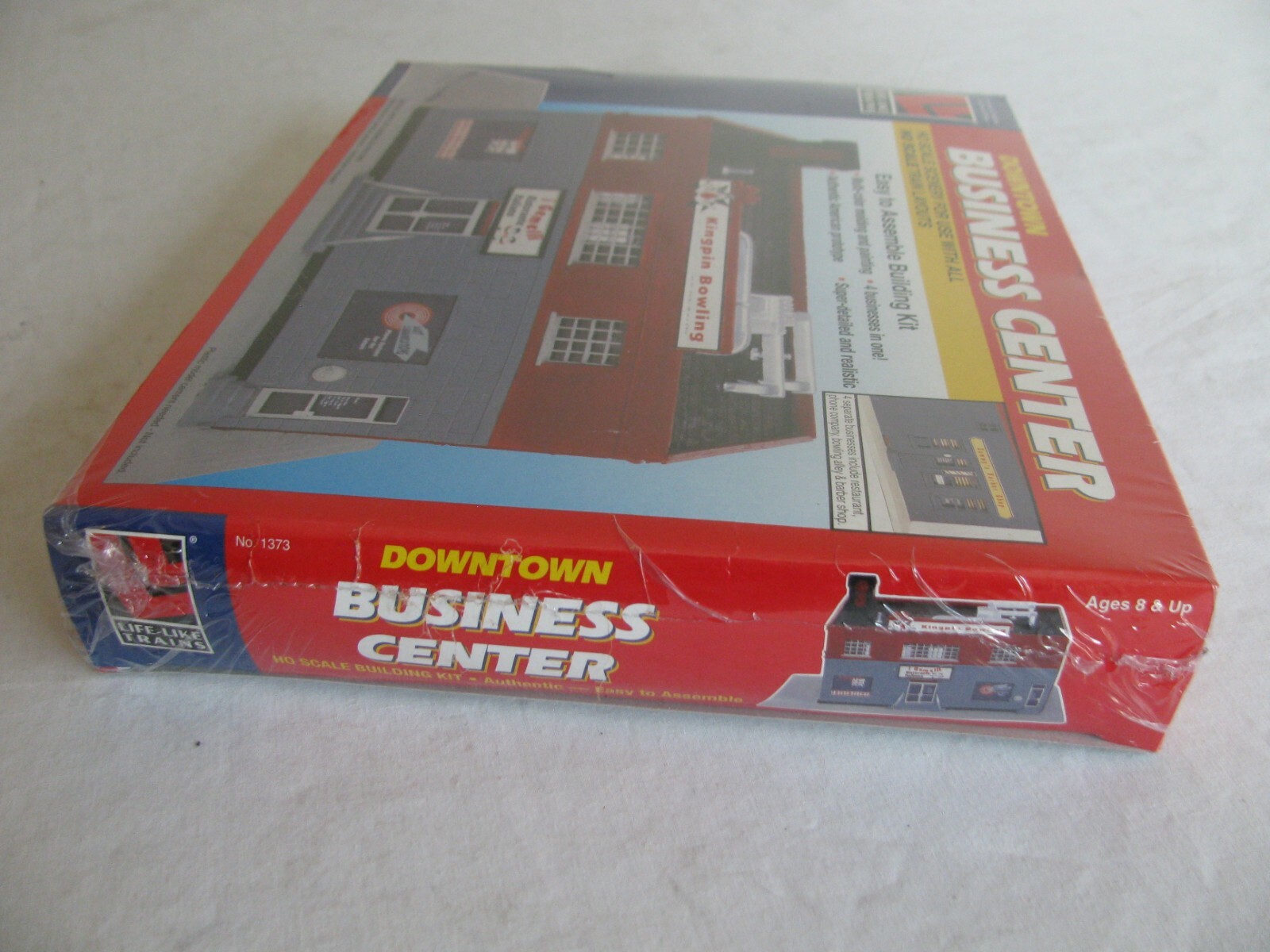 Life Like Trains HO Downtown Business Center 2-Story City Building Kit ...