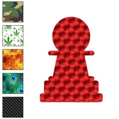 Chess Pawn, Vinyl Decal Sticker, 40 Patterns & 3 Sizes, #164 | eBay
