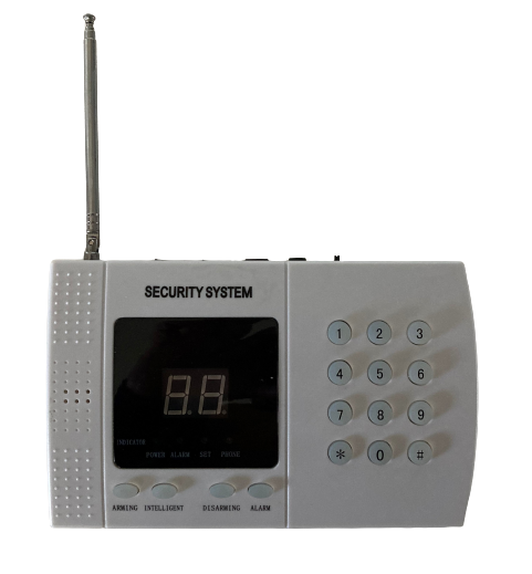 Complete Landline Security Alarm System - Control pad, sensors, siren ...