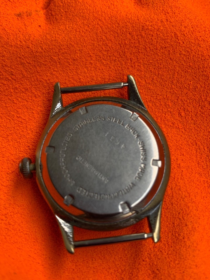 Gents WW2 Era Swiss SS Unitas 15J A Reymond Military Style Watch Works ...