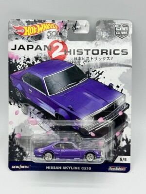 2018 HW HOT WHEELS PREMIUM CAR CULTURE JAPAN HISTORICS 2 NISSAN SKYLINE ...