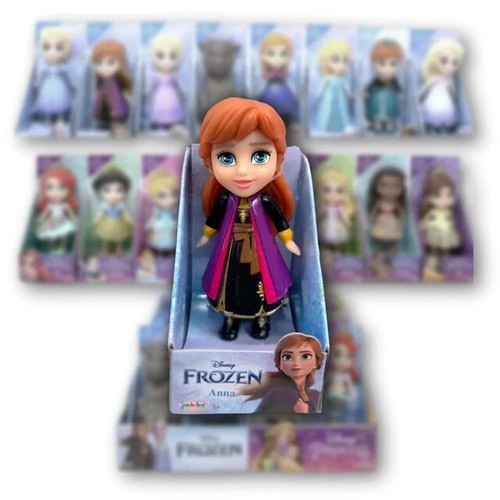 DISNEY MINI FROZEN POSEABLE MINI 3.5 IN. DOLLS - Anna, Elsa, Olaf and ...