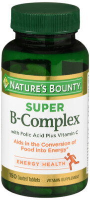 SUPER B COMPLEX W/C TAB 150CT NATURES BOUNTY | eBay