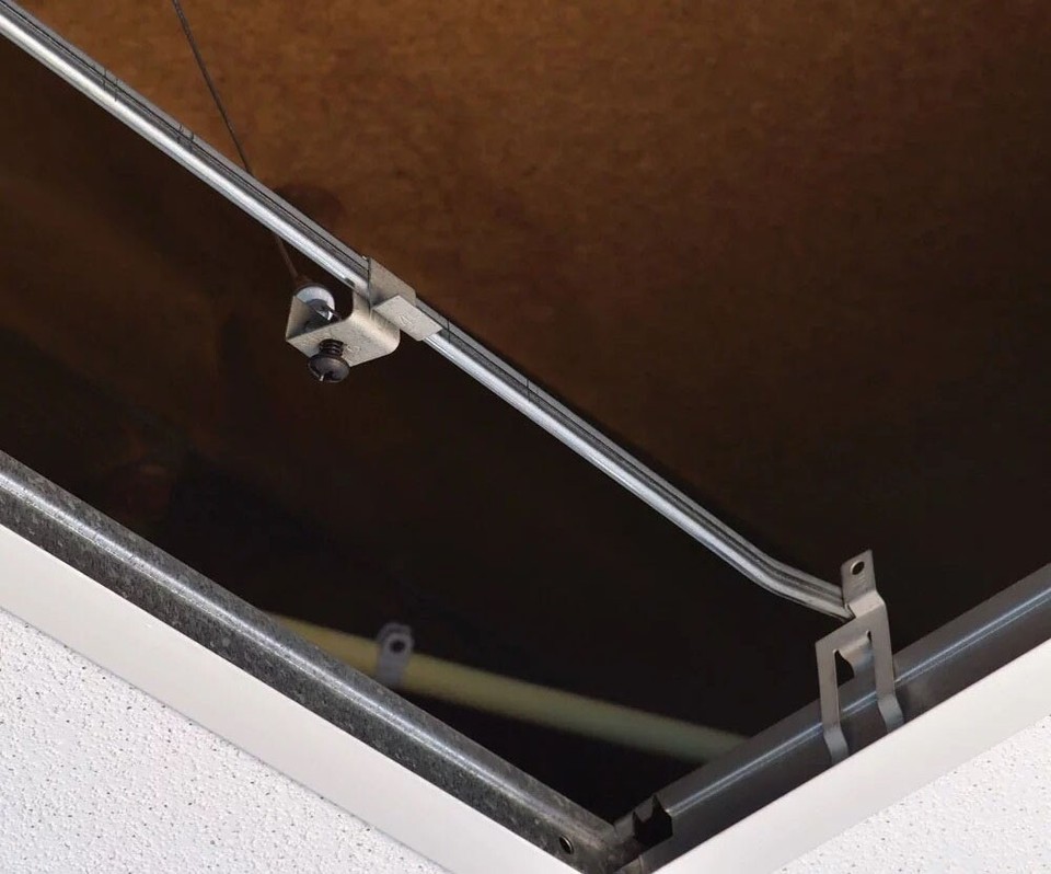 Caddy 512, 24" Span Box Hanger, 20 Lb Load, T-Grid Box Hanger, 1pc | eBay