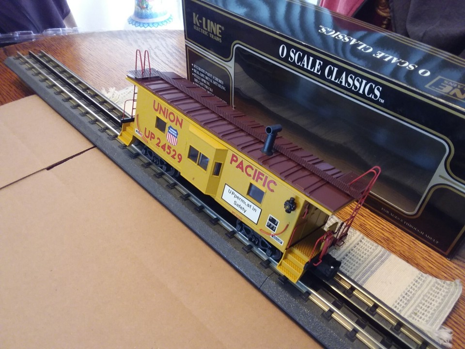 K-Line UP O Scale Bay Window Caboose w/ Smoke Unit (mth lionel) | eBay