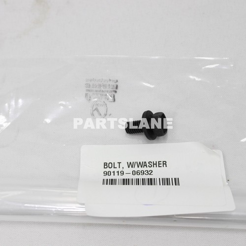 90119-06932 Toyota OEM Genuine BOLT, W/WASHER | eBay