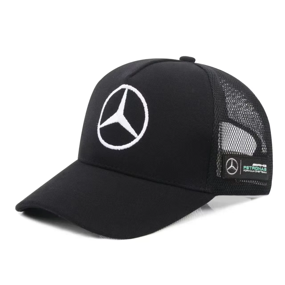 Adjustable Mercedes AMG Baseball Cap Embroidered Logo, Premium Fit Free ...