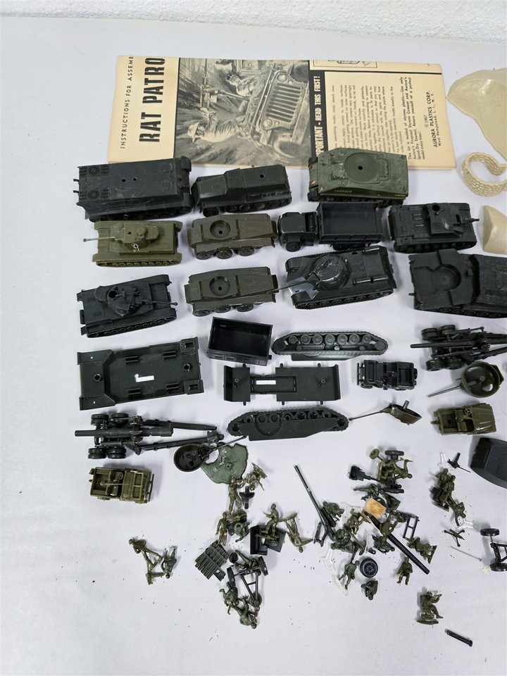 J-405 VINTAGE 1960'S AURORA THE RAT PATROL MODEL KIT | eBay